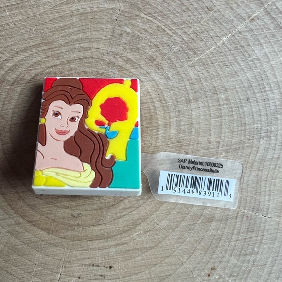 Disney | Accessories | Disney Crocs Charms Jibbitz Princess Belle Shoe ...